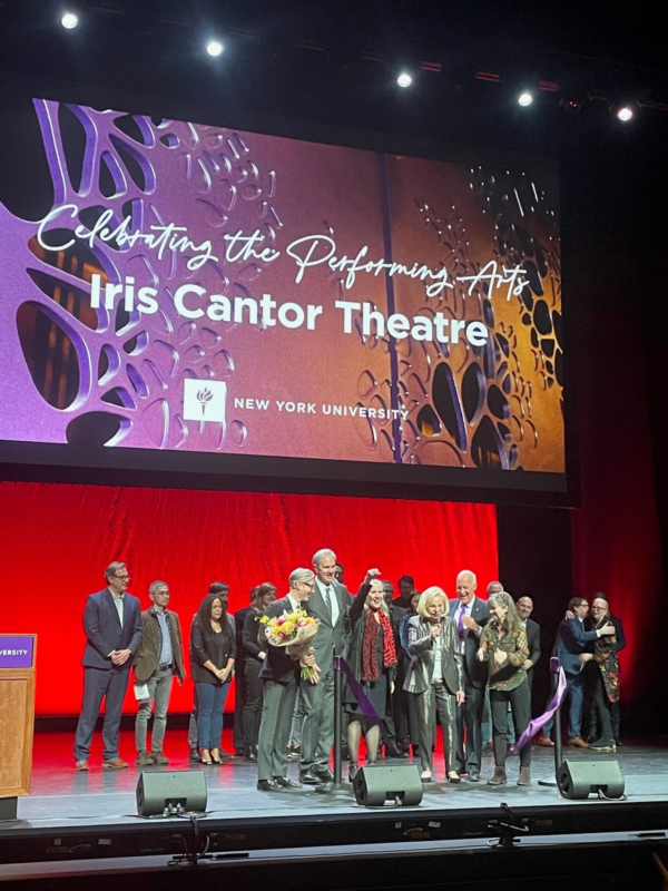 Iris Cantor Theater Opens at NYU Tisch School of the Arts - Iris & B ...